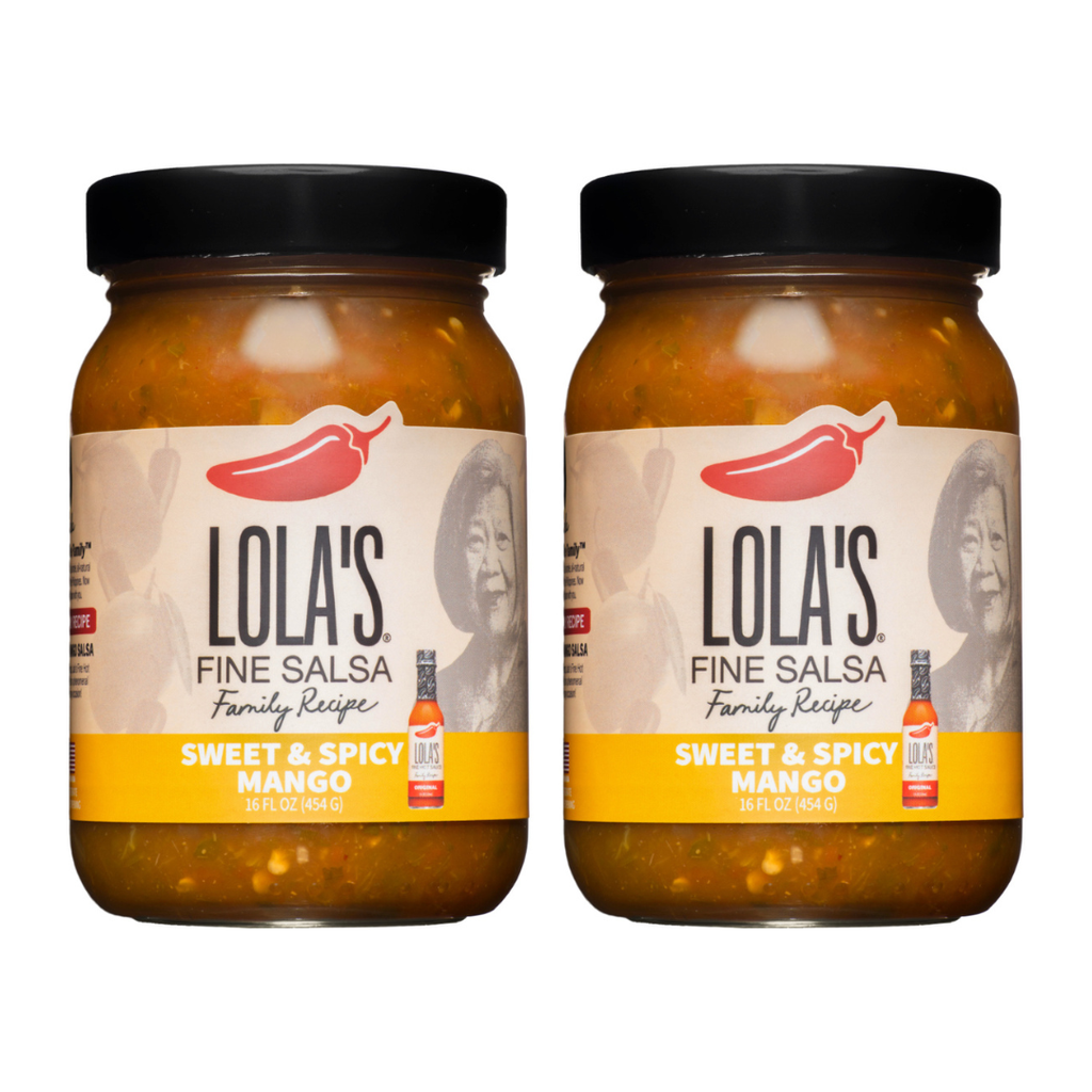 Sweet & Spicy Mango Salsa - 2 Pack – Lola's Fine Sauces